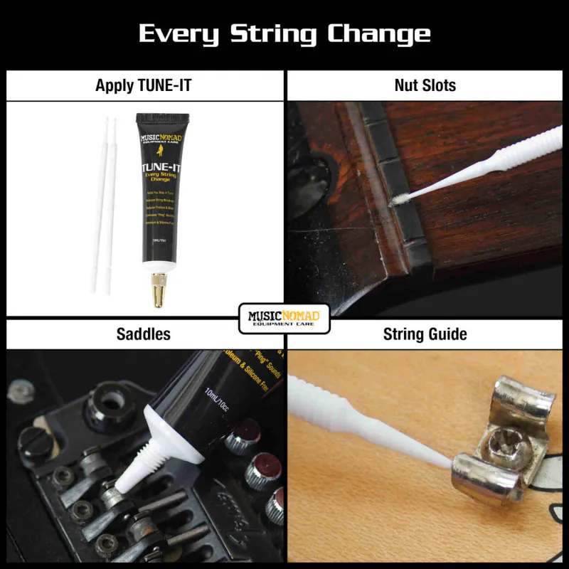 MusicNomad MN218 String Change Tool Kit fra MusicNomad | Lynrask levering